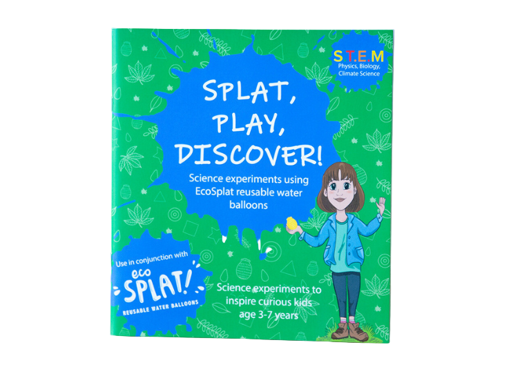 Splat, Play, Discover! Experiment and Activity Book – Sustained Fun